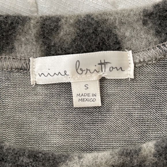 nine britton | Tops | Nine Britton Stitch Fix Billie Tie Front Brushed ...